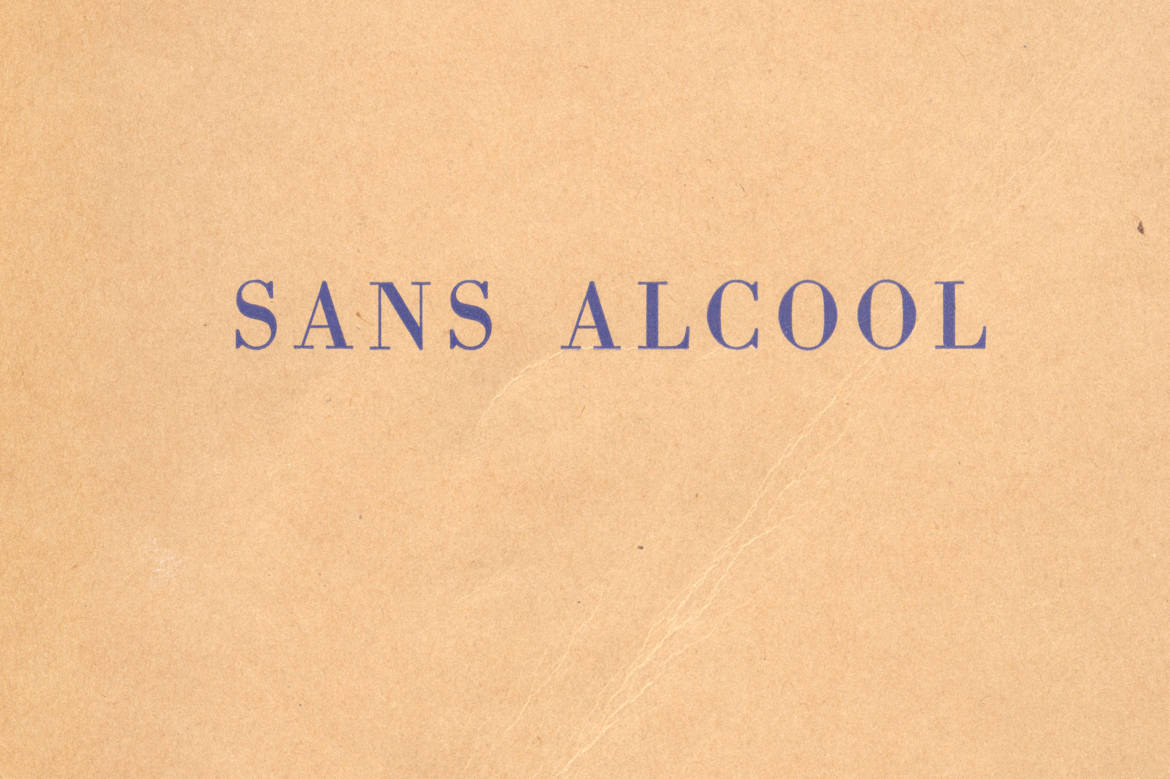 Alice Rivaz: Sans alcool